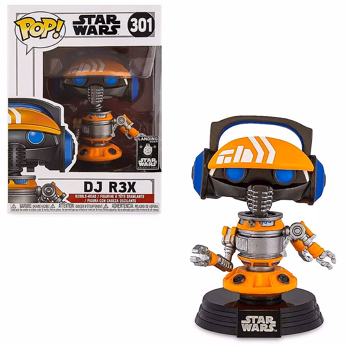 POP! Funko Star Wars: DJ R3X #301 Galaxy's Edge