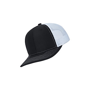 Custom Personalized Embroider Western Farm Animal Cow Cattle Angus Bull for Men 112 Trucker Hat Design Your Text Baseball Cap Black White