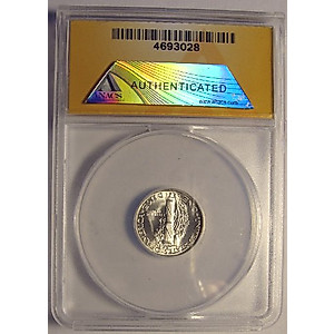 1944 D U. S. Winged Mercury Dime 10 Cent Silver Liberty Old Coin Anacs Certified UNC. MS 67 FSB