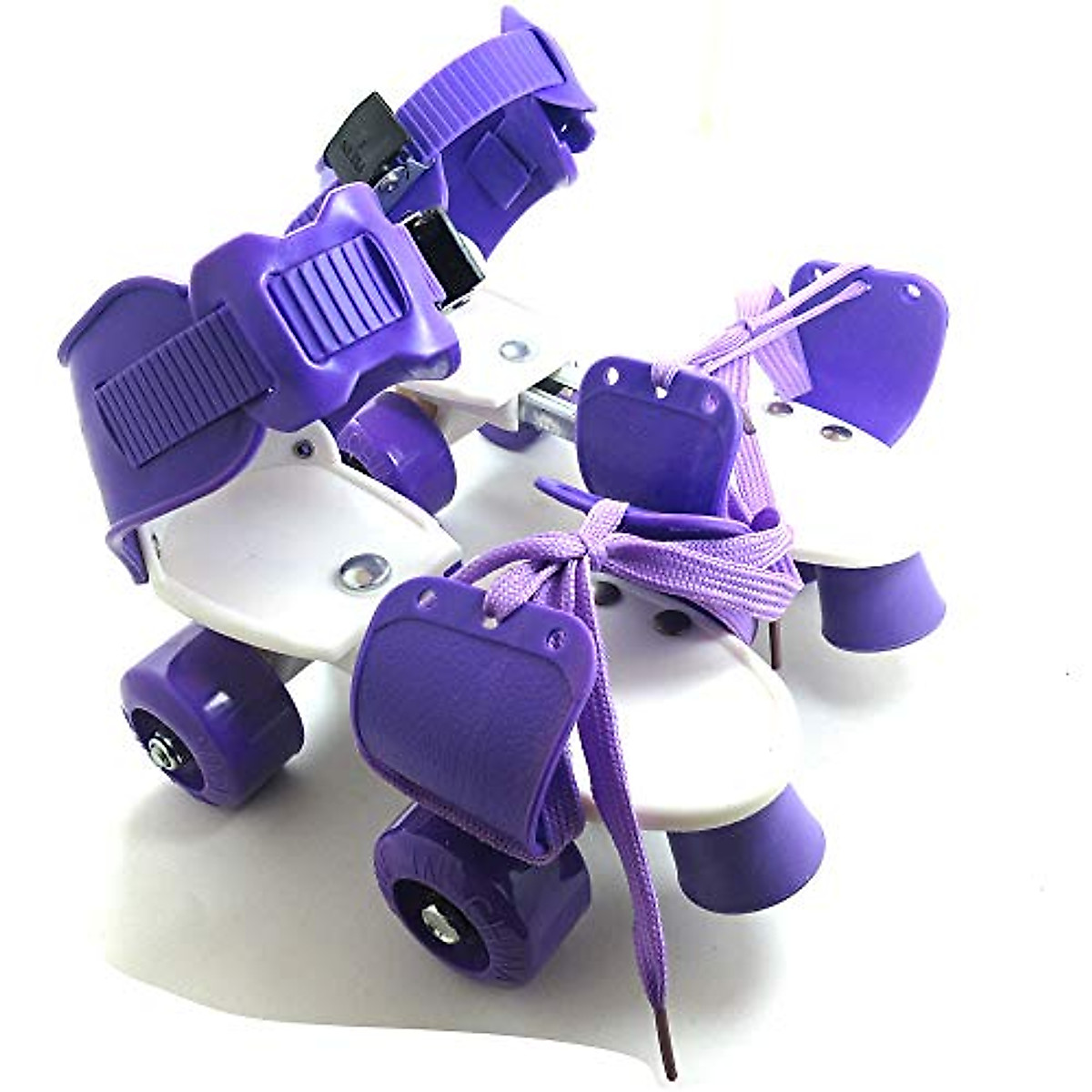 Metal Dragon 77th Speed Quad Roller Skates Adjustable Directly Connected with The Shoes for Outdoor Recreation