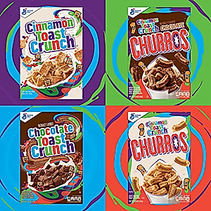 Cinnamon Toast Crunch Breakfast Cereal, Crispy Cinnamon Cereal, Value Bag, 32 oz