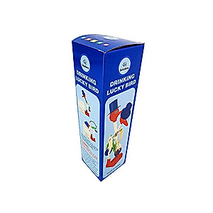 C&H Solutions Drinking Bird,Nostalgic Drinking Bird (Red)