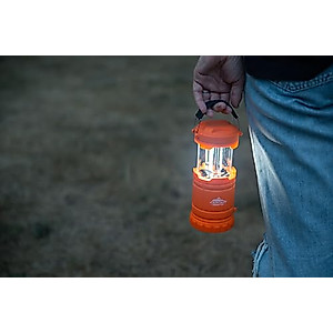 Cascade Mountain Tech Pop-Up LED Camping Flashlight Lantern - 2 Pack,Orange
