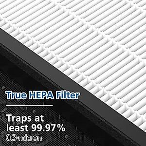 2 Pack Vital 200S Replacement Filter Compatible with LEVOIT Vital 200S Air Purifie-r, 3-in-1 H13 Grade True HEPA, High-Efficiency Activated Carbon Vital 200S-P Replacement Filter, Vital 200S-RF