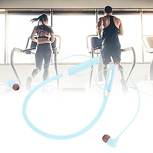 Acogedor Neckband Bluetooth Headphones, Wireless Neckband Earbuds, BT 5.2 Magnetic Earphones with 8 H Playtime, Bass IPX5 Waterproof Neck Ear Buds (Blue)