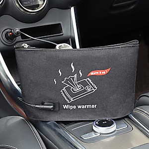 SmarTopus Portable Car Wipes Heater Warmer Baby Wipes Thermostat Heating Bag