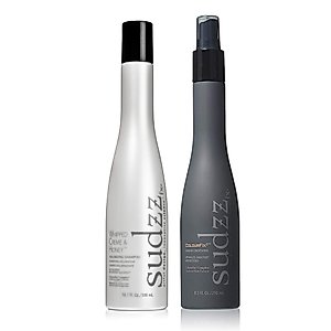SUDZZFX Whipped Crème & Honey Volumizing Shampoo, 10.1 Fl Oz ColourFix Leave-In Conditioner, 8.5 Fl Oz