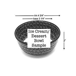 Polish Pottery Bowl - Ice Cream/Dessert - Boo Boo Kitty