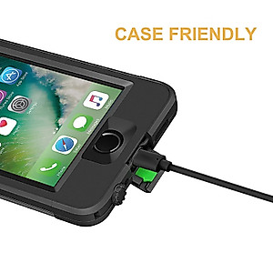 Marchpower Charger Cable iPhone 3Pack 6FT Lightning Cord USB Cable Fast Charging Cord MFi Certified iPad (2020) iPhone 13 12 11 Pro Max XR Xs X 8 Plus 7 Plus 6S 5S SE iPad Pro Air iPod Touch Black