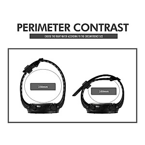 CakCity Sports Watch Men with Large Face 50M Waterproof Watch for Men Digital Watch Outdoor Sports Watches for Men Unisex,Black