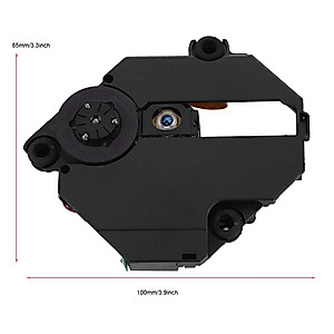 Optical Drive Lens Repair Part KSM-440ADM, Disc Reader Lens Drive Module for Sony PS1 Playstation One for PS1 KSM-440ADM(Black)