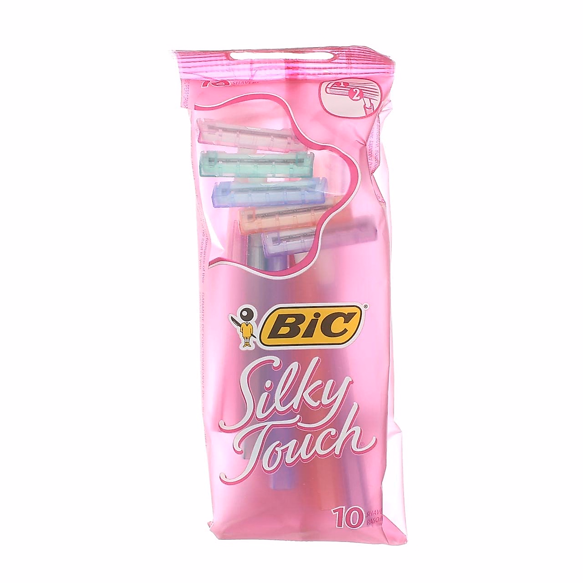Bic Twin Select Silky Touch Shavers 10 Each (Pack of 5)
