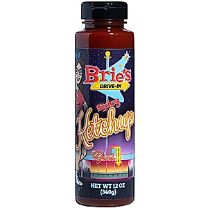 Brie's Drive-In Original Sauces (10oz) (Spicy Ketchup + Burger Secret Sauce)