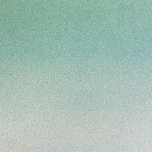Craft Perfect Ombre Glitter Cardstock 8.5"X11"-Opalescent Green