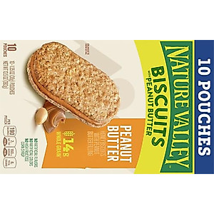 Nature Valley Biscuit Sandwiches, Peanut Butter, 10 ct, 13.5 OZ