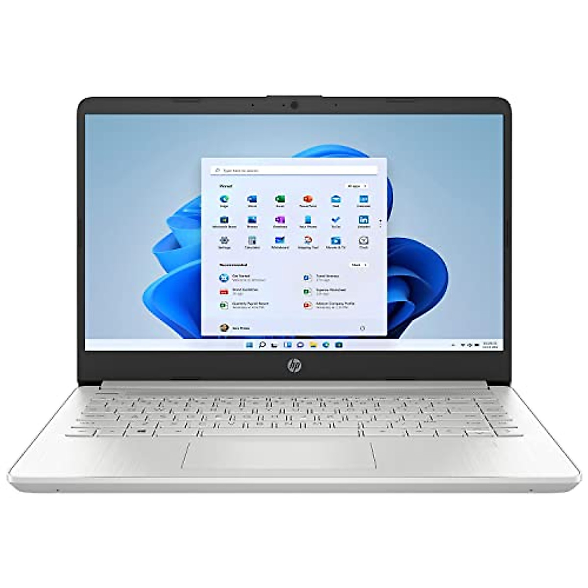 HP 2022 Newest 14 inch FHD Display Laptop, AMD Ryzen 3 3250U (Beat i5 7200U), 12GB RAM, 256GB SSD, AMD Radeon Graphics, WiFi 6, Bluetooth, Windows 11 Home, Bundle with JAWFOAL