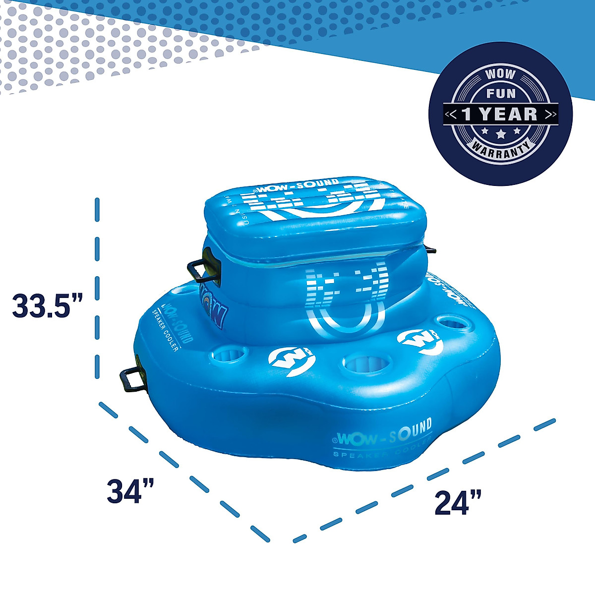 Wow World of Watersports Float Fridge