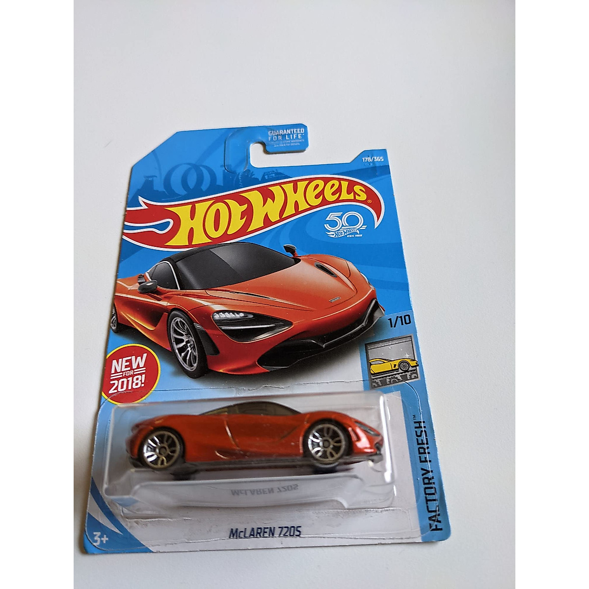 Hot Wheels HW Exotics Bundle 16 Lamborghini Centenario Roadster Silver and McLaren 720S Orange 2 Car Set