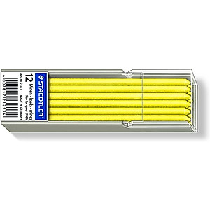 STAEDTLER Lumocolor Non Permanent Refill Lead - Red (Pack of 12)