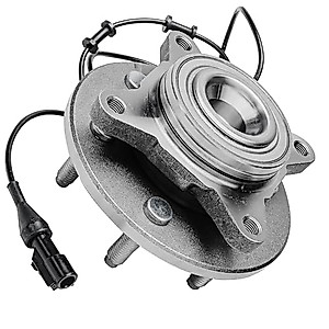 Detroit Axle - 2WD Front Wheel Bearing Hubs for 03-06 Ford Expedition Lincoln Navigator, Replacement 2003 2004 2005 2006 Expedition Navigator Wheel Bearing and Hubs Assembly Set, Pair Hubs