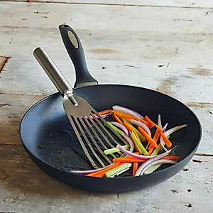 Scanpan ES5 Skillet with Lid, 9.5", Black