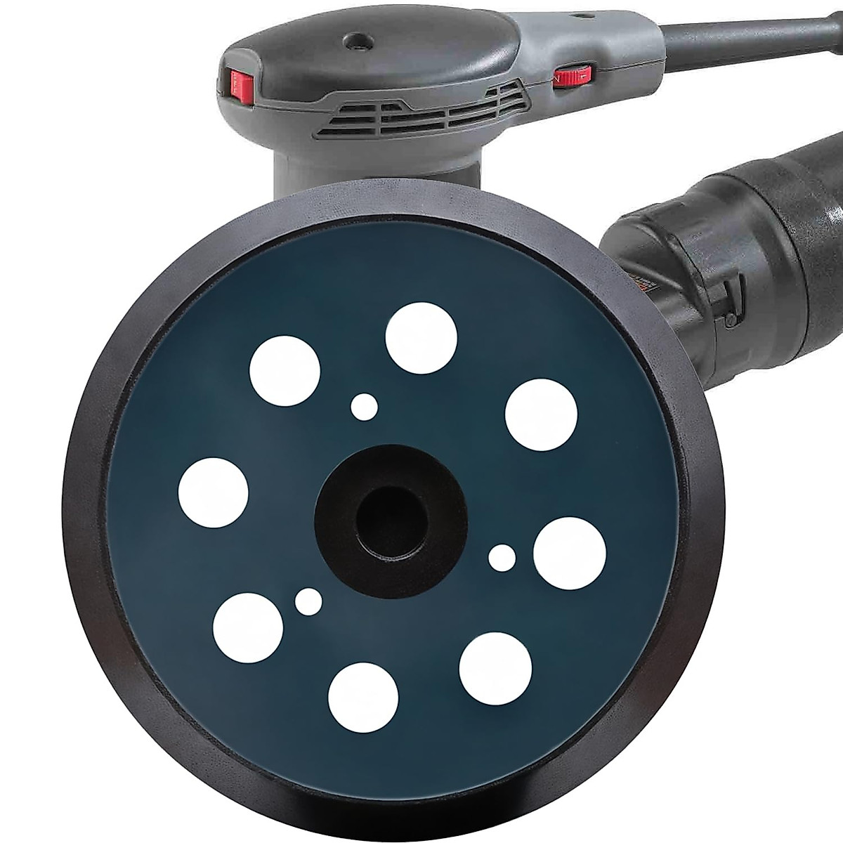 5 Inch 8 Hole Replacement Sander pad for Porter Cable 343, 343k, 390, 390K, 382, 343VSK Orbital Sander- 5" Hook and Loop Sanding pad for Woodworking Metal Automotive Sander