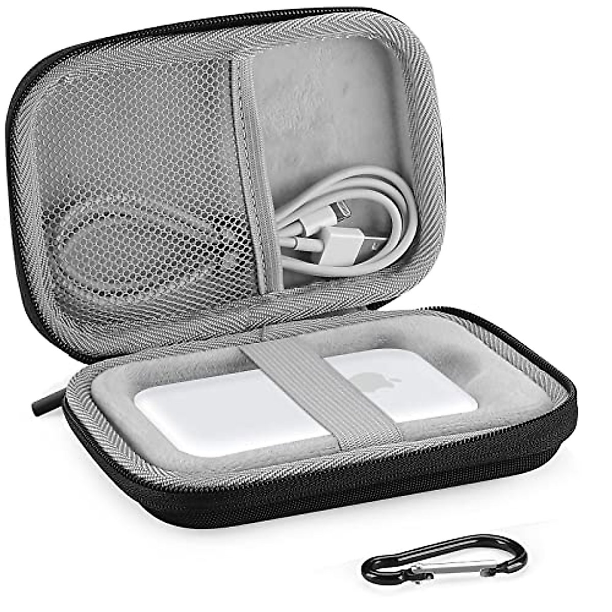 ProCase Hard Case for AirPods Max Bundle with Shockproof Carrying Case Compatible with MagSafe Battery Pack