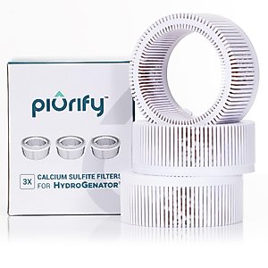 PIURIFY 3-Pack Calcium Sulfite Filter For Water Hydrogen Infuser