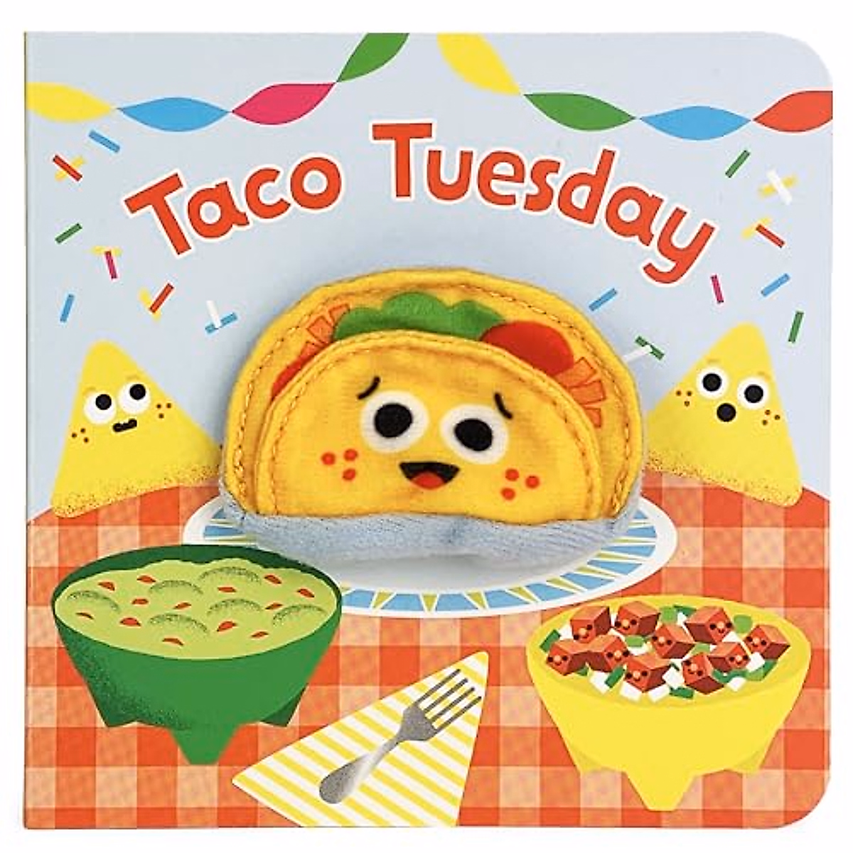 Taco Tuesday Finger Puppet Board Book for Little Taco Lovers, Ages 1-4 (Finger Puppet Book)