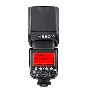 Godox V860II-C E-TTL HSS 1/8000s 2.4G GN60 Li-ion Battery Camera Flash Speedlite Light Compatible for Canon EOS Cameras with USB LED