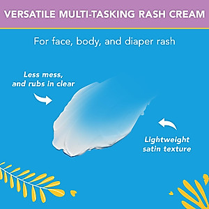 Triple Paste Multi-Purpose Baby Healing Ointment - 2 oz Tube – Diaper Rash Cream and Skin Protectant for Hands, Face & Bottom Treats, Soothes & Prevents with Zinc Oxide (Packaging May Vary)