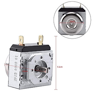 Time Controller Timer Switch 1PCS 60 Minutes 60M Round Shaft Replacement Timer for Electronic Microwave Oven Cooker DKJ/1-60 SL-60C