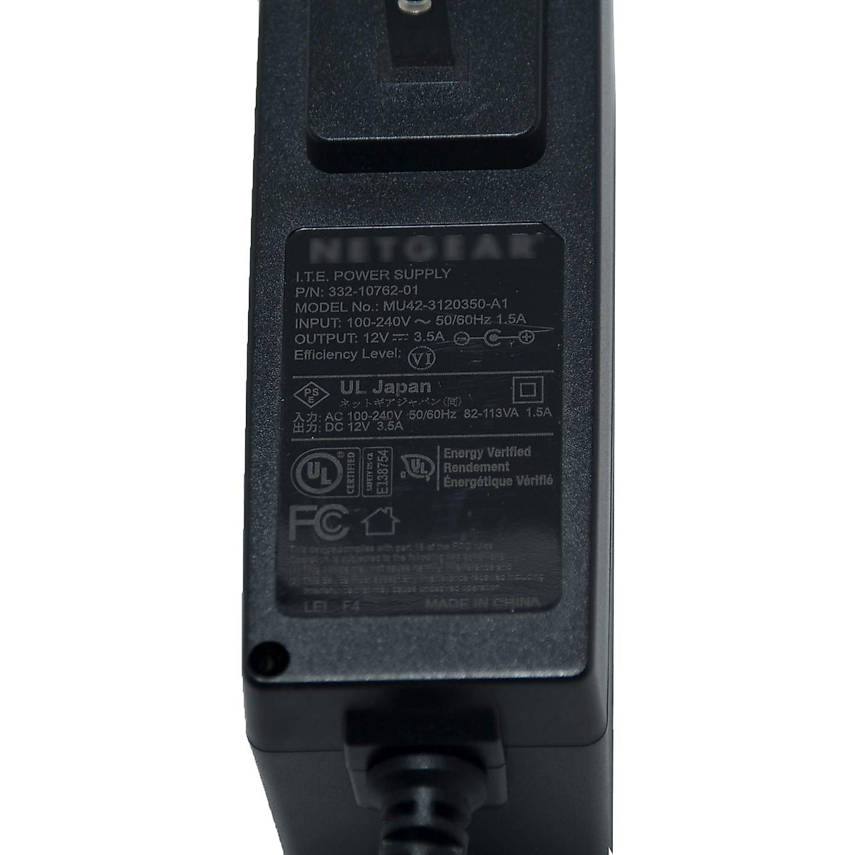 332-10762-01 MU42-3120350-A1 12V 3.5A Power Supply AC Adapter for Netgear Nighthawk Router Modem