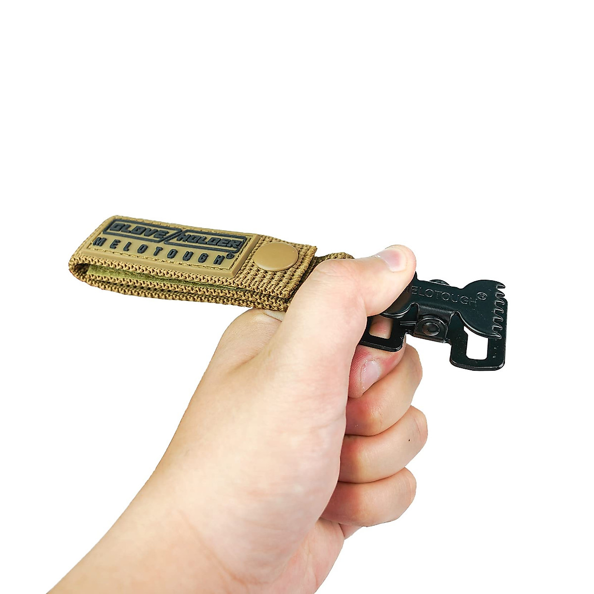 MELOTOUGH Glove Clips for Work Glove Holder Webbing Gloves Quick Leash with Heavy Duty Alligator Clip