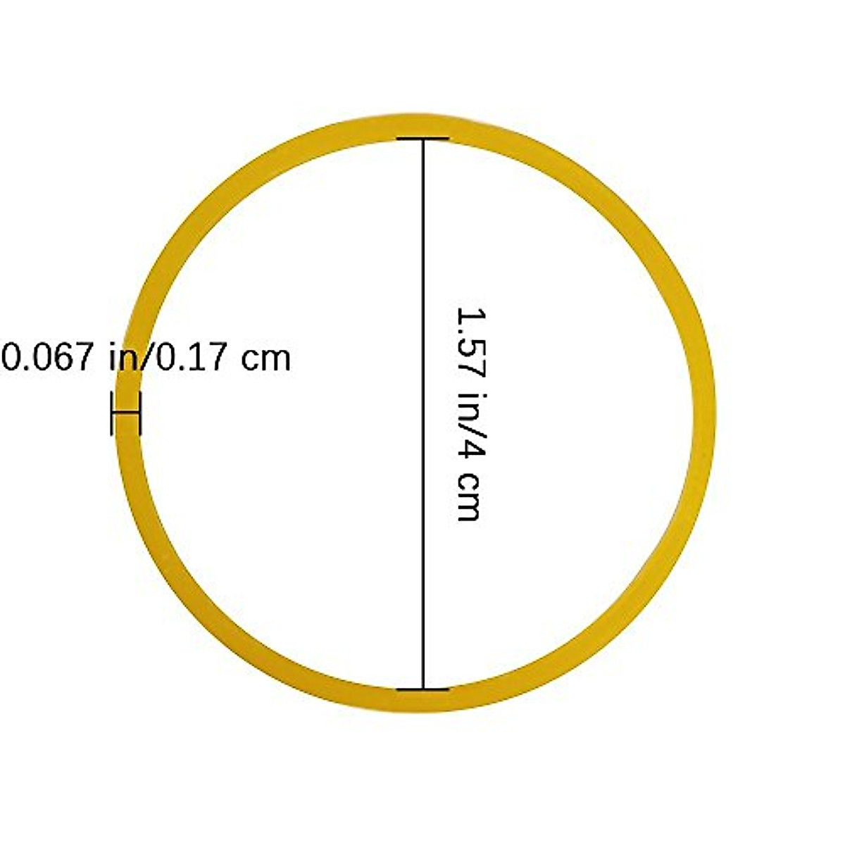 Rubber Bands,500 piece Sturdy Stretchable Rubber Bands,Bank Paper Bills Money Elastic Stretchable Bands,General Purpose Rubber Bands for Home and Bank or Office use by Korty