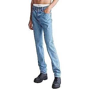 Calvin Klein Men's Slim Straight Fit Jeans