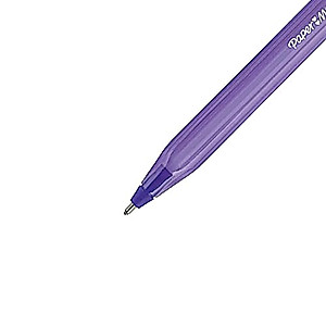 Paper Mate InkJoy 100ST Ballpoint Pen | Medium Point (1.0mm) | Violet | 12 Count