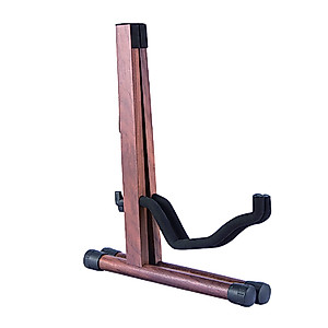 HilerPunk Guitar Stand,Solid wood Acoustic Guitar Stand,Classical Electric Guitar Stand,A-Frame Folding Bass Guitar Display Stand,Guitar Accessories,Compatible with Cello,Mandolin,Bass, Banjo,Ukulele