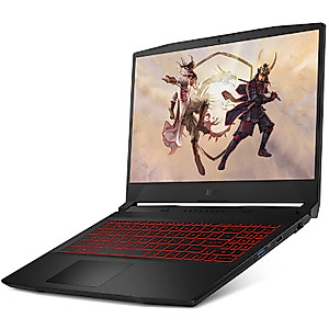 MSI Katana GF66 15.6" 144Hz 3ms FHD Gaming Laptop Intel Core i7-11800H RTX3060 16GB 1TBNVMe SSD Win10 - Black (11UE-031)