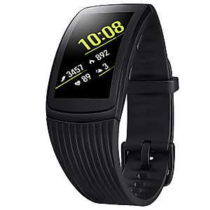 Samsung Gear Fit2 Pro Fitness Smartwatch (Small) - Black (Renewed)