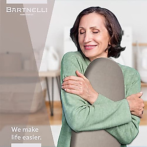Bartnelli Tabletop Ironing Board Size 24x14 with Reinforced Steel Legs for Extra Stability, and Extra Layer Cover Padding for Smooth and Easy Ironing, Intelligent Locking System to Easily Fold Away