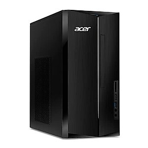 acer Aspire TC-1780-UR12 Desktop | 13th Gen Intel Core i7-13700 16-Core Processor | 16GB 3200MHz DDR4 | 512GB M.2 PCIe Gen 4 SSD | 1TB HDD | SD Card Reader | Intel Wi-Fi 6E AX211 | Win 11 Pro,Black