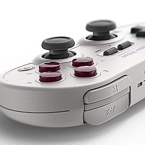 8BitDo Sn30 Pro Bluetooth Controller for Switch/Switch OLED, PC, macOS, Android, Steam Deck & Raspberry Pi (G Classic Edition)