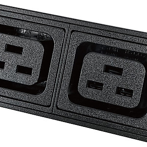 Metered-Breaker-Surge Protection PDU, 240V, L6-30P, 30A, 7200watts, (6) C13 & (2) C19 Outlets, Crypto Mining PDU, Data Centre PDU, ASIC/RIGS PDU