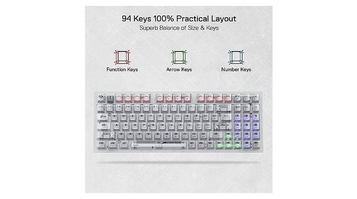 Redragon K658 PRO SE: 90% Wireless RGB Gaming Keyboard
