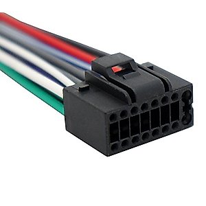 Harmony Audio Compatible with Kenwood KDC-138 HA-KENW16 Stereo Replacement 16 Pin Radio Wire Harness