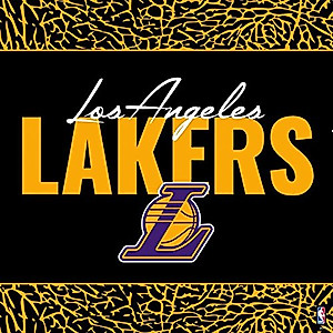 Skinit Decal Gaming Skin Compatible with PS4 Pro Console and Controller Bundle - Officially Licensed NBA Los Angeles Lakers Elephant Print Design
