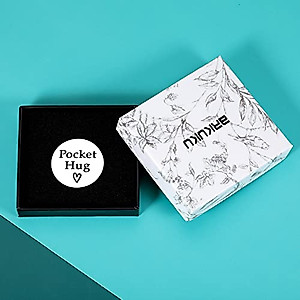 ARKUKU Inspirational Gifts for Women Men Pocket Hug Token Son Daughter Friends Sister Brother Graduation Birthday Christmas Gifts for Kids Love Notes Gifts for Him Her Stocking Stuffers Double-Side