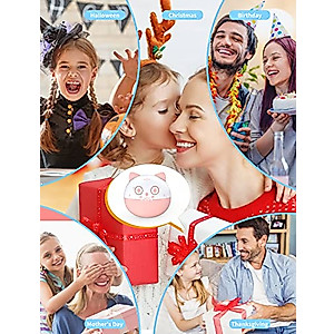 Instiwitt Pink Wireless Earbuds for Girl, Bluetooth 5.1 Headphone Hi-Fi Stereo Headphones IPX5 Waterproof Earphones with Dual Mic and Charging Case, 36H Playtime Touch Control in-Ear Headset