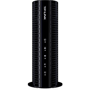 TP-Link TC-7610 DOCSIS 3.0 (8x4) Cable Modem. Max Download Speeds Up to 343Mbps. Certified for Comcast XFINITY, Spectrum, Cox, and more. Separate Router is Needed for Wi-Fi